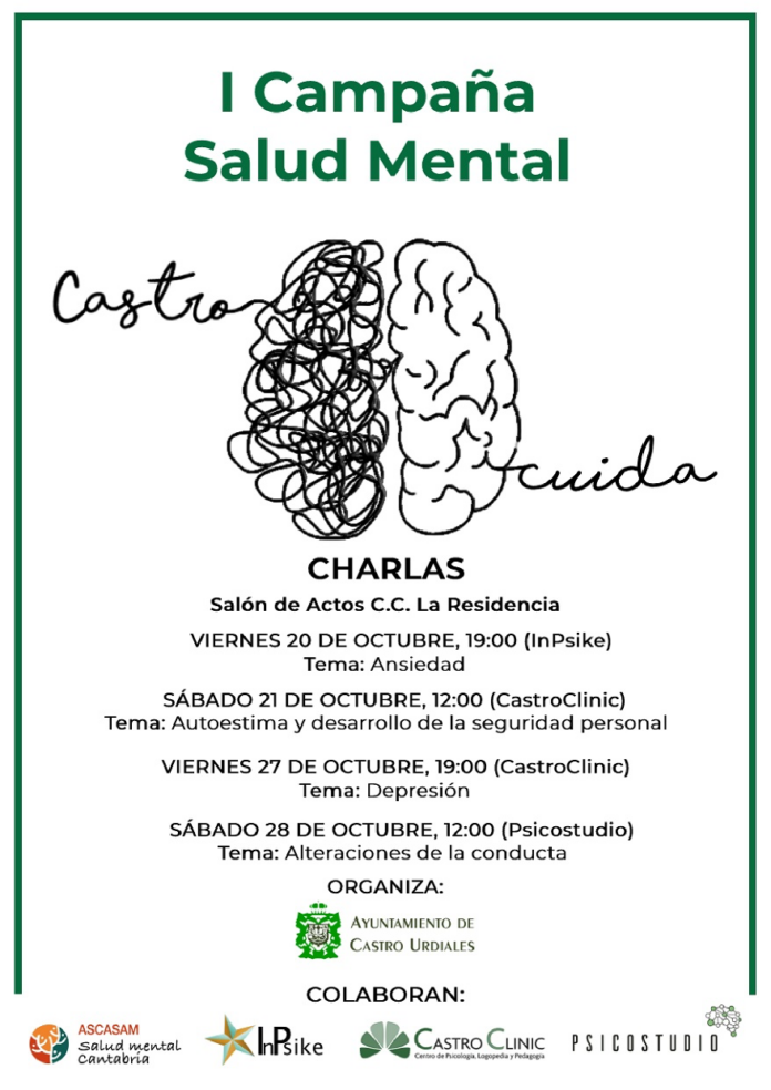 ARRANCA LA PRIMERA CAMPAÑA DE SALUD MENTAL ‘CASTRO CUIDA’ • Castro ...